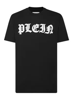 Philipp Plein Gothic Plein Cotton T-shirt - Black