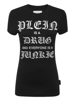 Philipp Plein Pure Cotton T-shirt - Black
