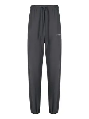IH NOM UH NIT Logo-print Cotton Track Pants - Grey