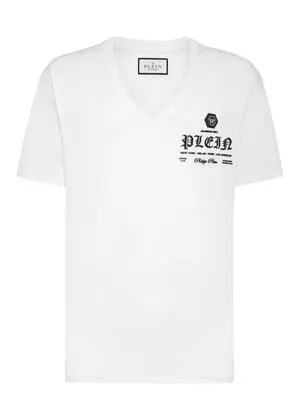 Philipp Plein Logo-print Cotton T-shirt - White
