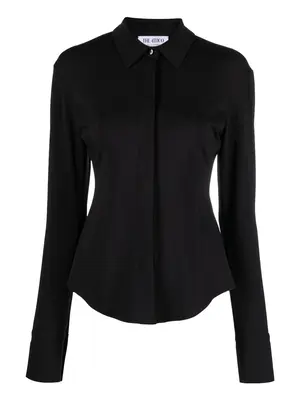 ATTICO The Attico Elton Fitted-Waistline Shirt