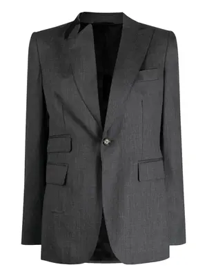 MARINA YEE Marina Yee Asymmetric Single-Breasted Blazer