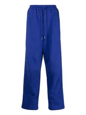 JUUN.J Drawstring Cotton Trousers - Blue