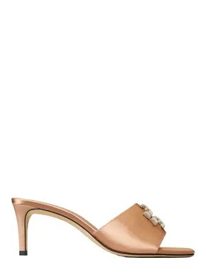 Tory Burch 65mm Eleanor Pave Mules - Neutrals