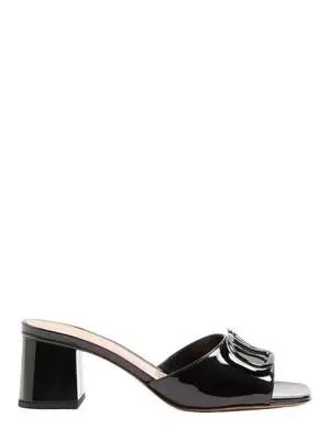 Valentino Garavani 60mm Vlogo Signature Sandals - Black
