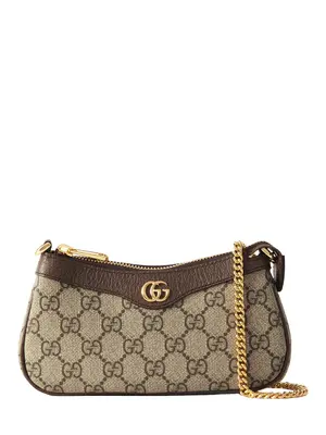 Gucci Ophidia Mini Shoulder Bag - Brown