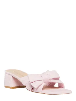 STUART WEITZMAN Stuart Weitzman Sofia Bow Sandal Ballet