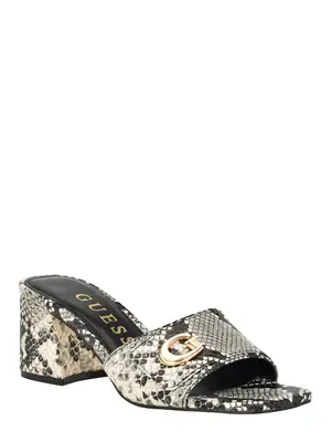 Guess GUESS Gallai Slide Sandal Black 003