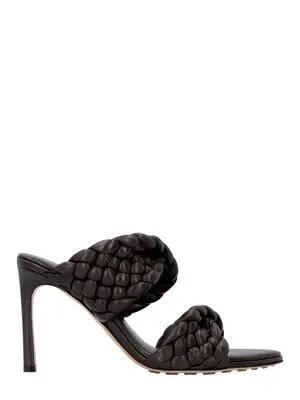 BOTTEGA VENETA The Curve Leather Mules