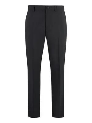 DEPARTMENT 5 Wool Blend Trousers - Black