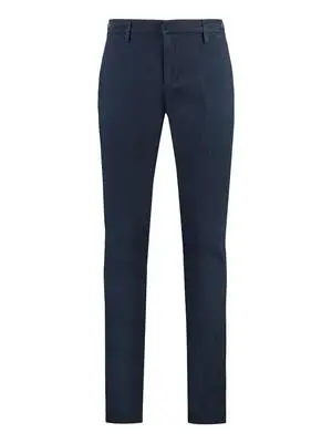 DONDUP Gaubert Cotton Chino Trousers - Blue