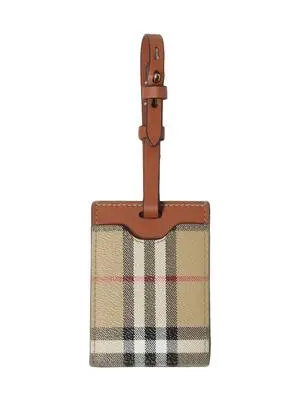 Burberry Leather Address Holder - Beige