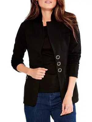 NIC+ZOE Editor Blazer By - Black Onyx