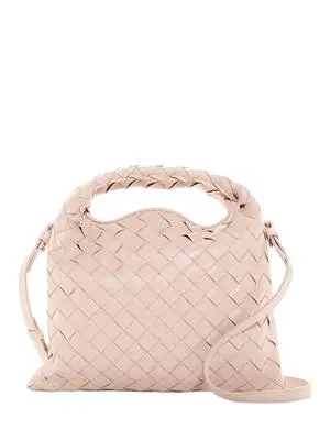 BOTTEGA VENETA Bottega Veneta Mini Hop Intrecciato Shoulder Bag