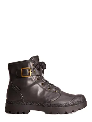 COACH® Restored Trooper Mid-top Boots - Black