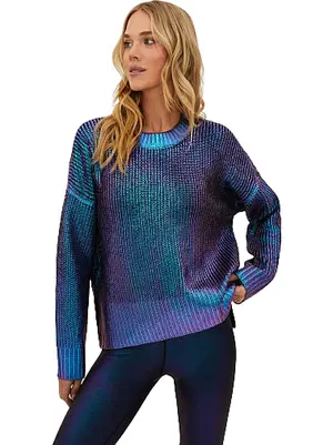 Victoria's Secret Beach Riot Callie Sweater Blue