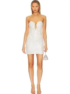 Bardot Jinxa Mini Dress - Nude Sequin