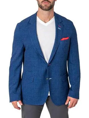 MACEOO Unconstructed Squared Blazer - Blue