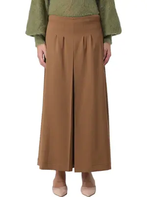 Alberta Ferretti Wide Leg Pants - Beige
