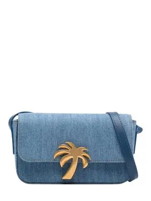 Palm Angels Palm Bridge Crossbody Bag - Blue