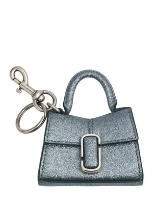 Marc Jacobs Galactic Glitter Nano St. Marc Bag Charm - Blue