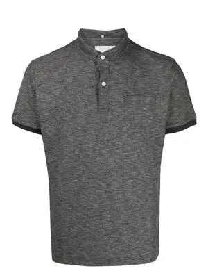 PRIVATE STOCK LABS The Felix Mélange-effect Polo Shirt - Grey