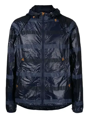 PRIVATE STOCK LABS The Alexander Striped Jacket - Blue