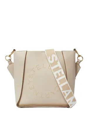 Stella McCartney Logo Shoulder Bag - Neutrals