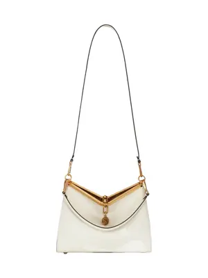 Etro Medium Vela Leather Shoulder Bag - White