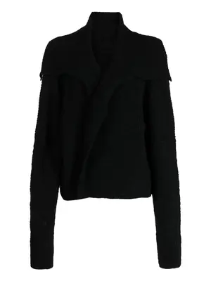 Yohji Yamamoto Wool Bolero - Black