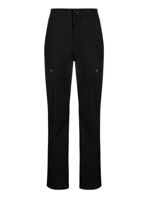 POST ARCHIVE FACTION High-waist Tapered Trousers - Black