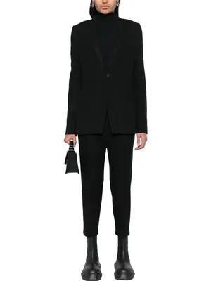 Rick Owens Astaires Cropped Trousers - Black