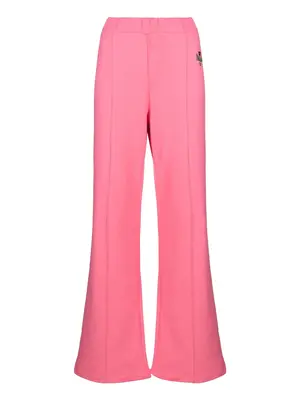 CHIARA FERRAGNI Logo-embroidered Track Pants - Pink