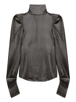 MARANT ETOILE Baiola Top - Metallic Black