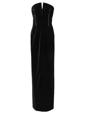TOM FORD Strapless Velvet Gown - Black