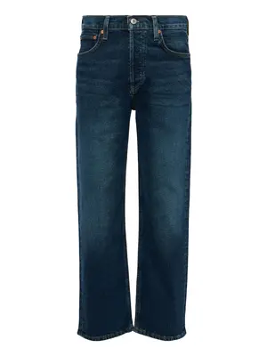 Citizens Of Humanity Florence High-rise Straight Leg Jeans - Blue