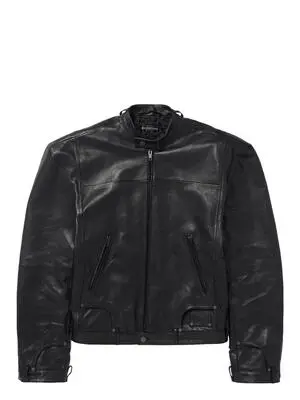 Balenciaga Leather Jacket - Black