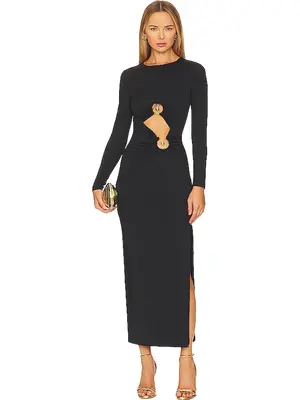 Bardot Neve Maxi Dress - Black