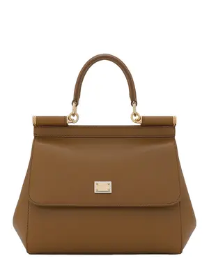 Dolce & Gabbana Sicily Handbag - Brown