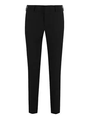 PT TORINO New York Techno Fabric Tailored Trousers - Black
