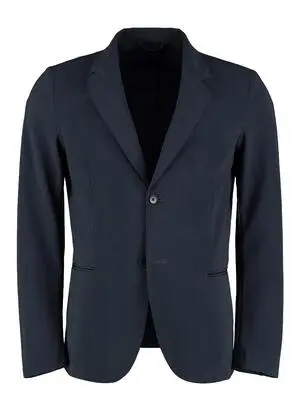 THE (ALPHABET) The Single-breasted Two-button Jacket - Blue