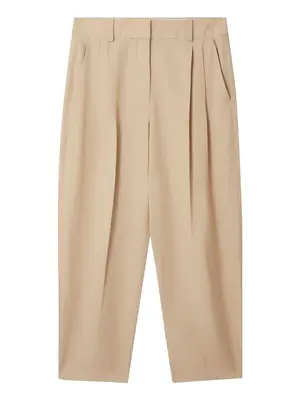 STELLA MCCARTNEY Stella McCartney Pleated Tapered Trousers