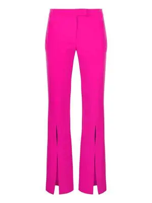 Versace Low-rise Flared Trousers - Purple