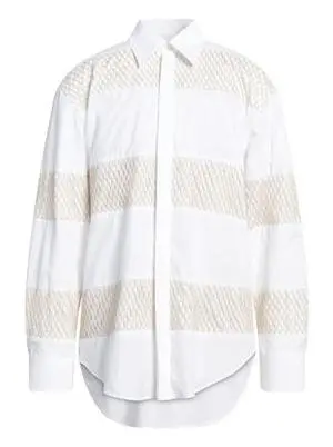 MSGM Shirt Size Organic Cotton, Cotton - White