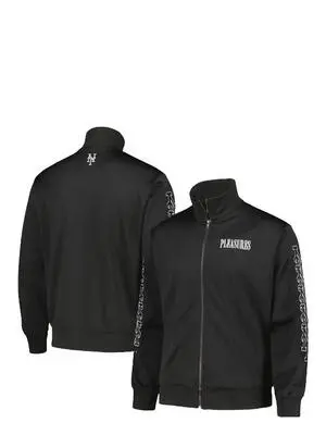 PLEASURES New York Mets Full-zip Track Jacket - Black