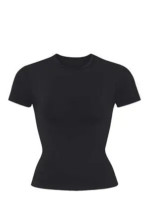 SKIMS Soft Smoothing Short-sleeve T-shirt - Eclipse