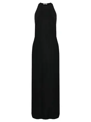 Gauchere Racerback Maxi Dress - Black