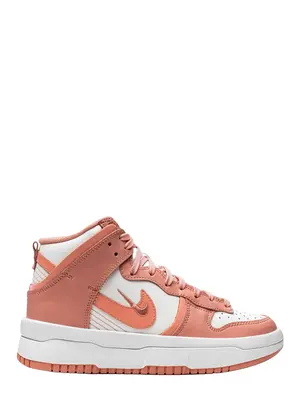 Nike Dunk High Up Sneakers - Orange