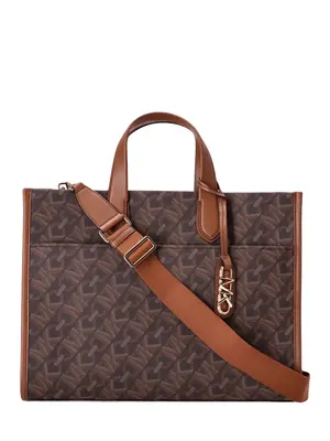 Michael Kors Large Gigi Tote Bag - Brown