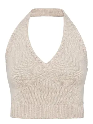 PRADA Prada Halterneck Knit Top